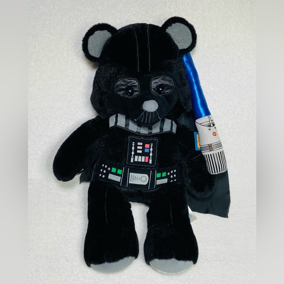 Star Wars | Toys | Star Wars Build A Bear Darth Vader Teddy Bear Blue ...